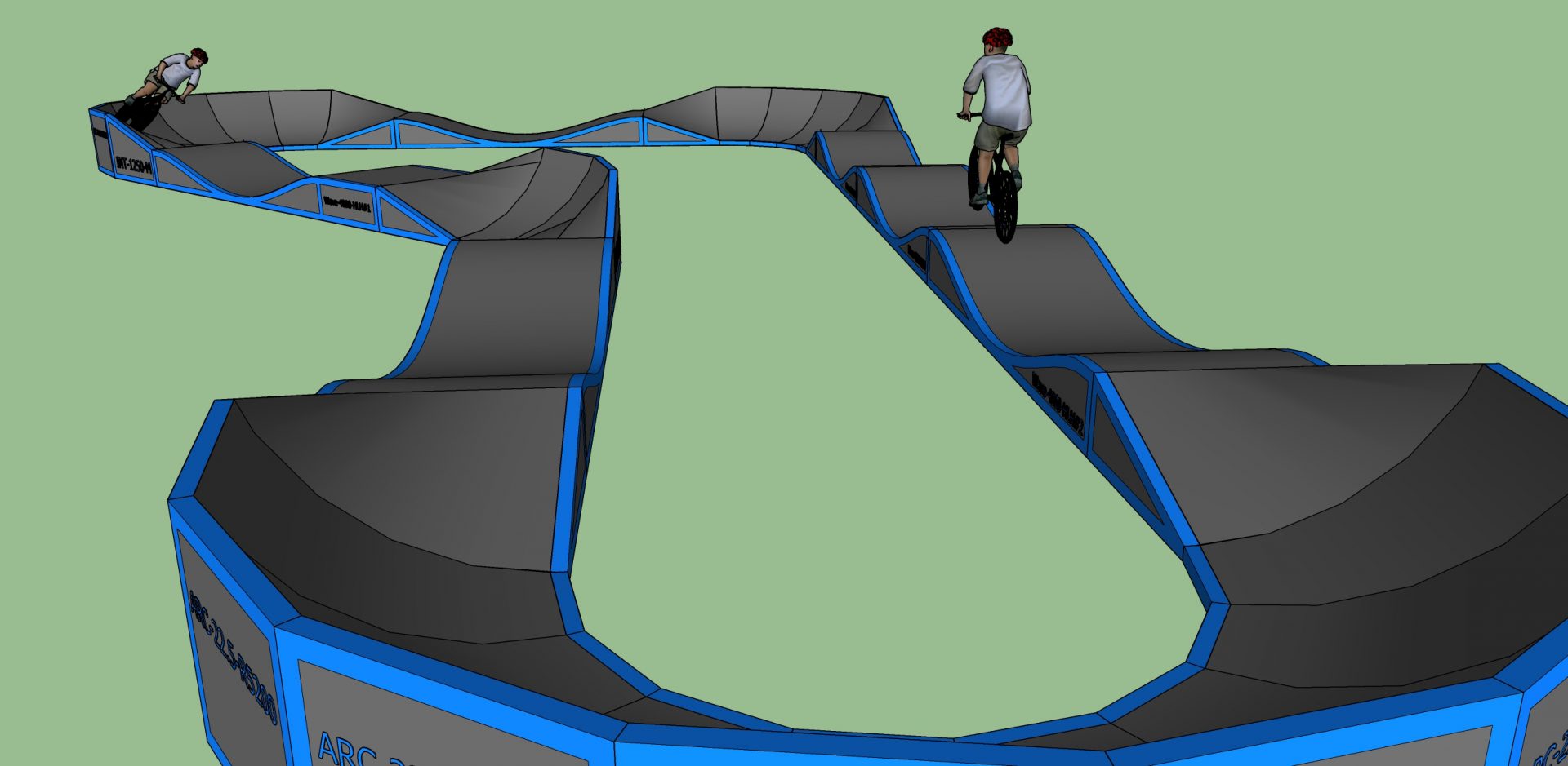 Modular Pump Track | Bambutec International
