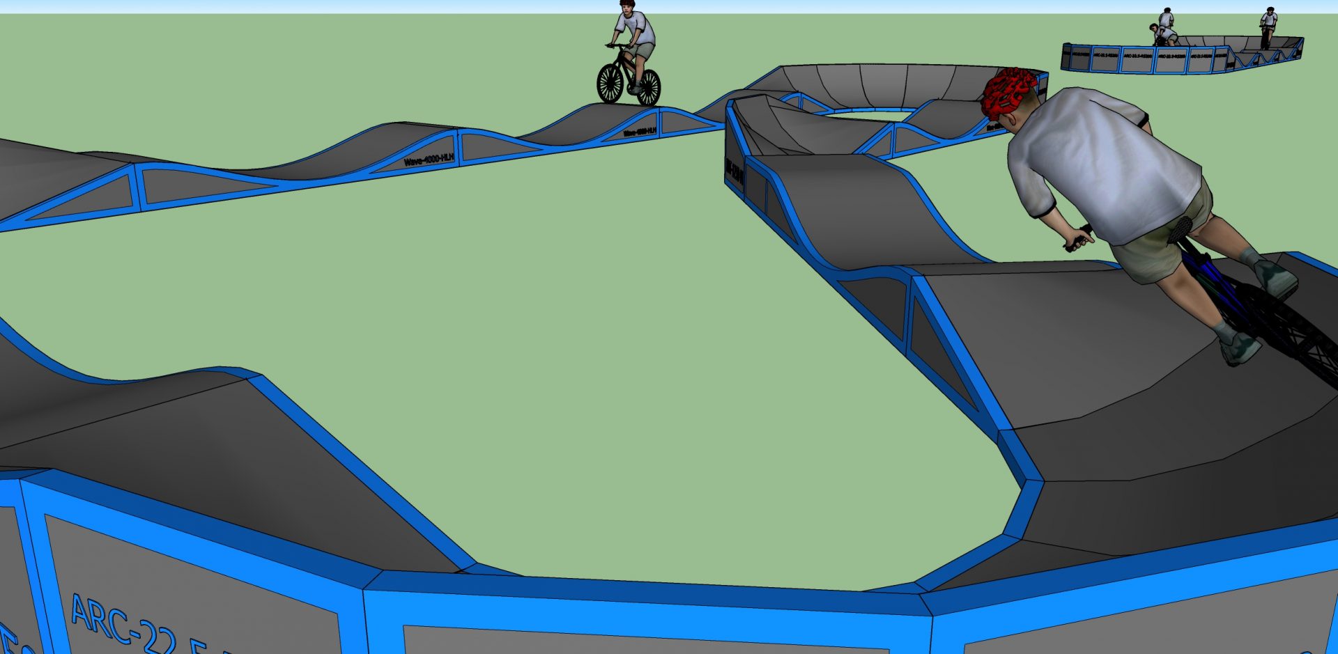 Modular Pump Track | Bambutec International